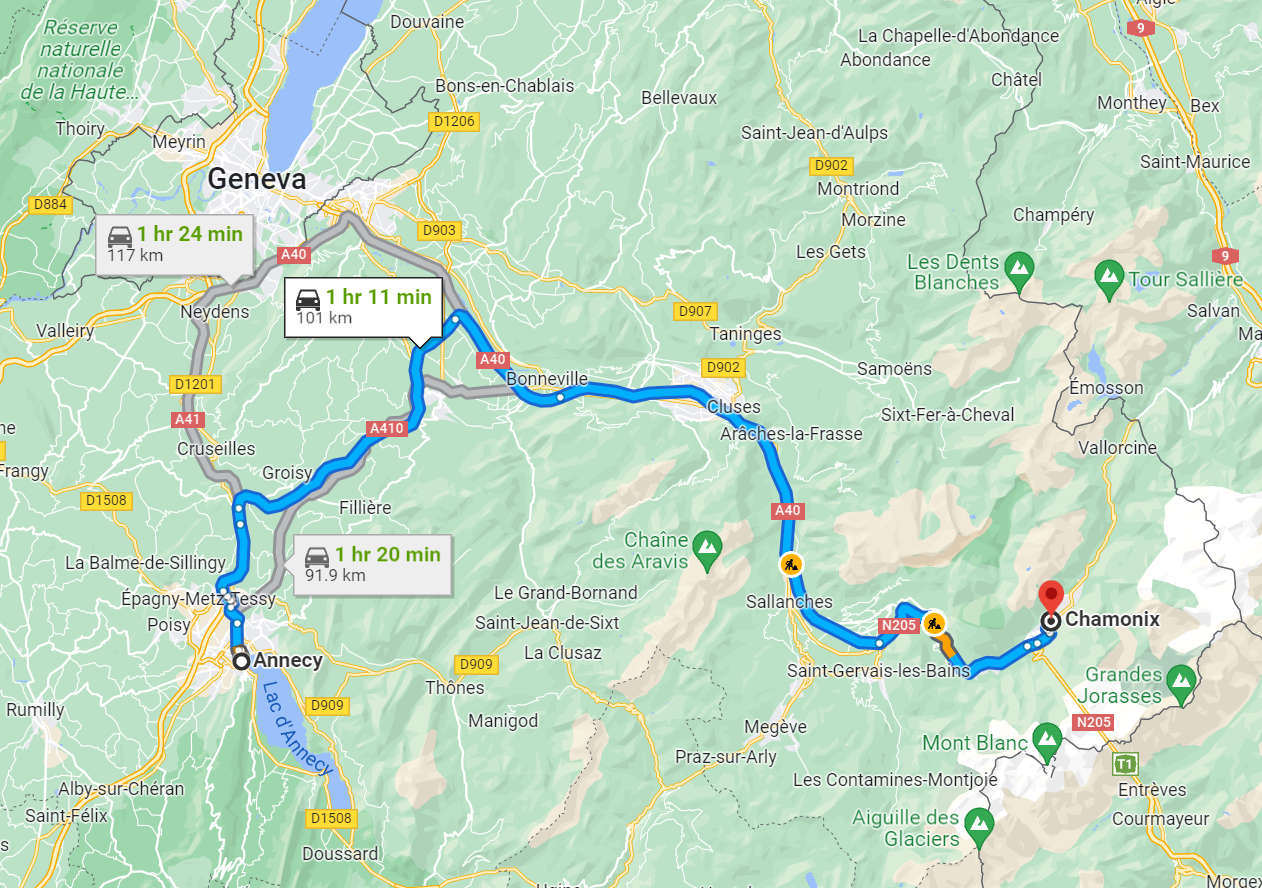 Day Trip to Chamonix France